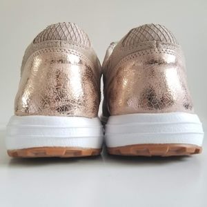 Semler | Shoes | Semler Fashion Sneakers Trainers Rose Gold Leather ...
